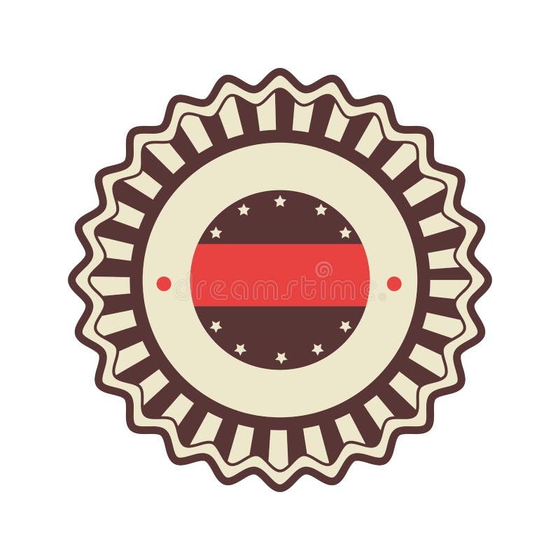 Circle seal stamp frame stock vector. Illustration of seal - 88467324