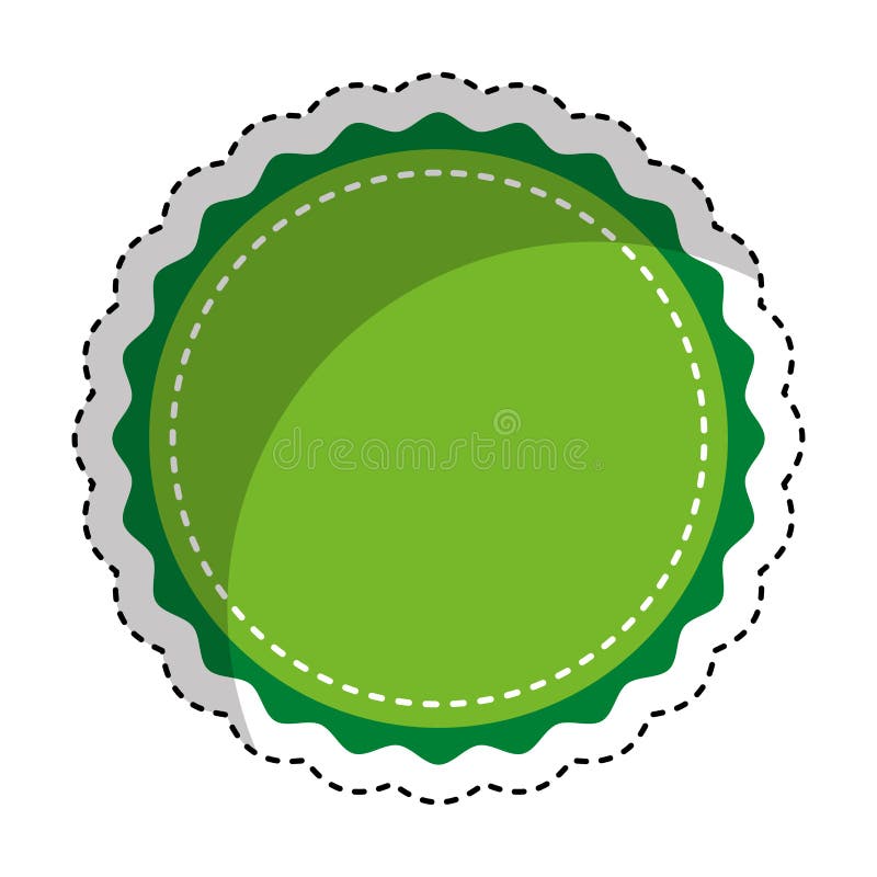 Circle seal stamp icon stock illustration. Illustration of quality ...