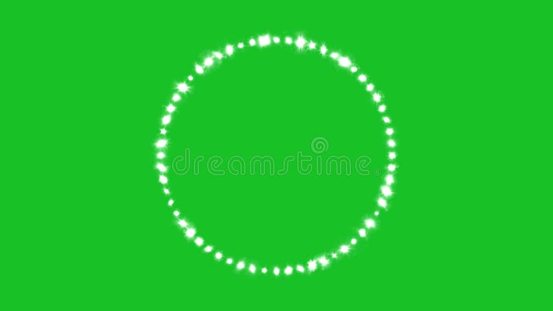 Blinking Glitter Particles on Green Screen Motion Graphic Effects ...