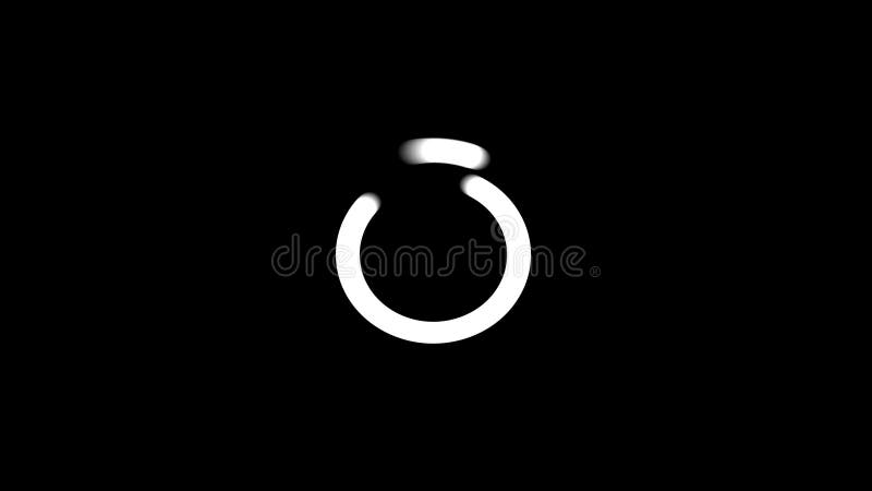 Circle Shape Elements with Alpha Channel. Stock Video - Video of ...