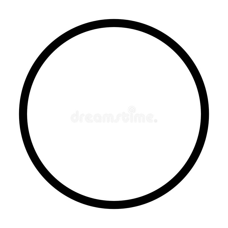 Circle Shape Dotted Icon Vector Geometry Symbol for Creative Graphic ...