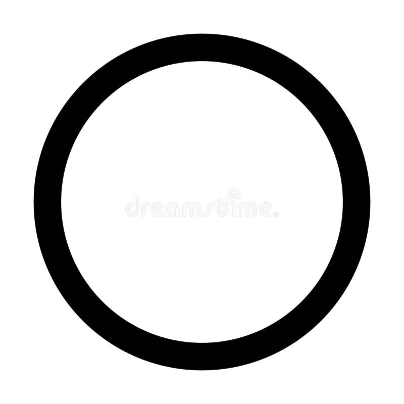 Circle Shape Dotted Icon Vector Geometry Symbol for Creative Graphic ...