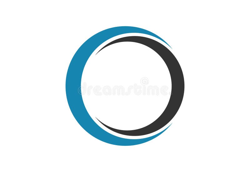Circle Shape Logo Design, Vector Illustration Stock Illustration ...