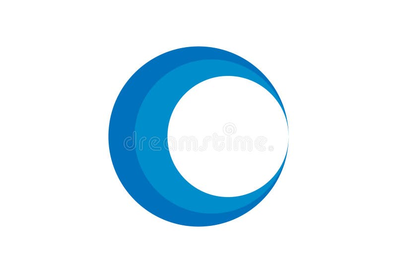 Circle Shape Logo Design, Vector Illustration Stock Illustration ...