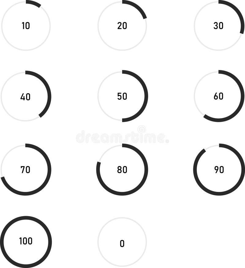 Set with Collection of Indicator Template. Dashboard UI and UX Kit ...
