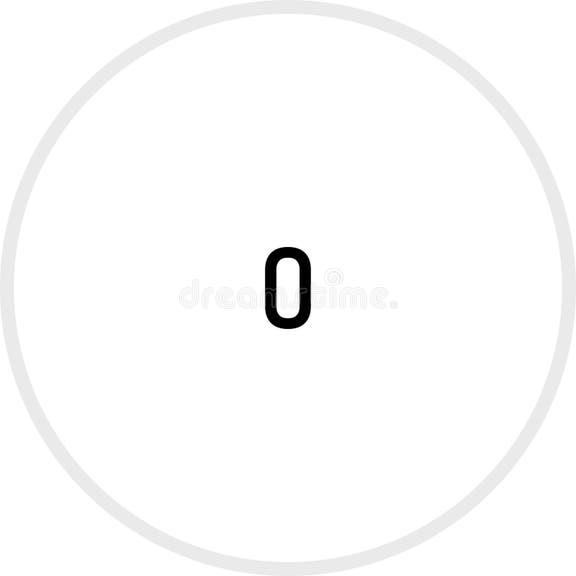 Circle Shape Progress Indicator Icons Set with 10 Steps. Collection of ...