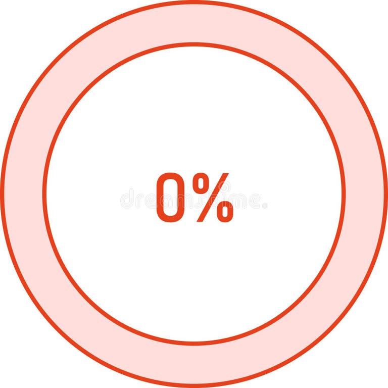 Circle Shape Progress Indicator Icons Set with 10 Steps. Collection of ...