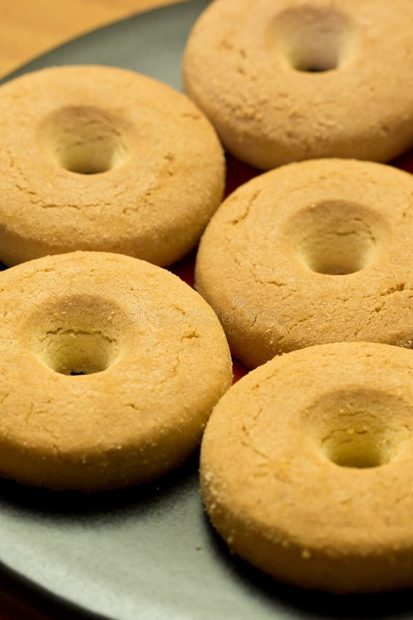 Circle shaped cookies stock photo. Image of wooden, shaped - 45749248