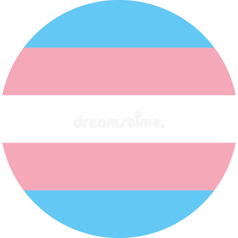 Circle Flag of TRANSGENDER PRIDE Stock Vector - Illustration of symbol ...