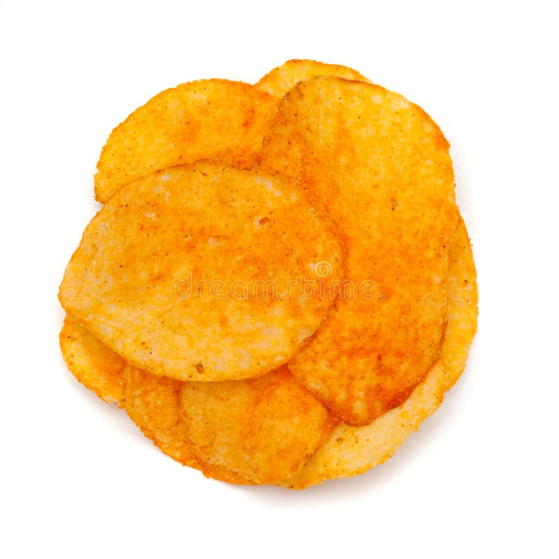 Circle Shaped Salty Snacks. Stock Photo - Image of bakery, salt: 69463254