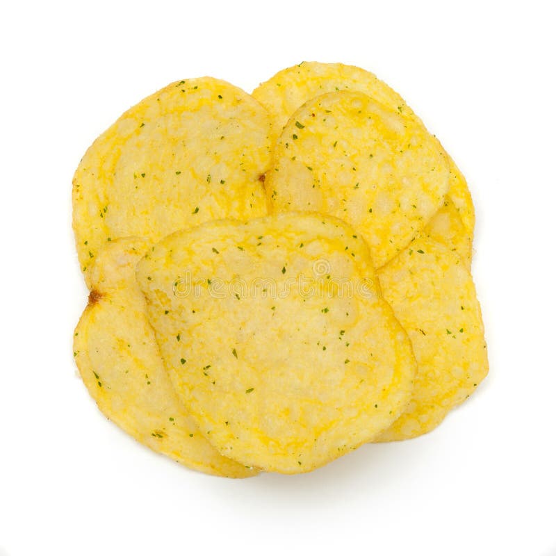 Circle Shaped Salty Snacks. Stock Photo - Image of bakery, salt: 69463254