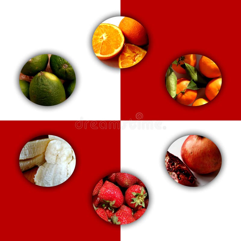 Fruity Textures Inside Rectangular Boxes Stock Image - Image of banner ...