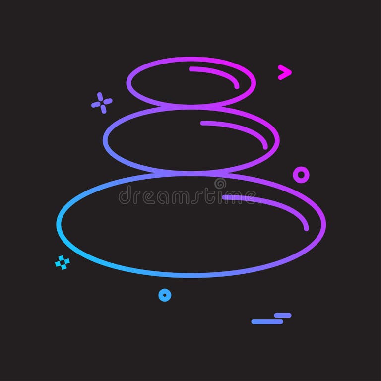 Circle Shapes Icon Design Vector Stock Vector - Illustration of arrow ...