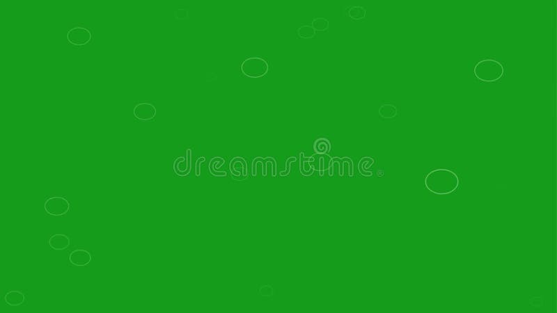 Circle Shapes with Green Screen Background Stock Video - Video of ...
