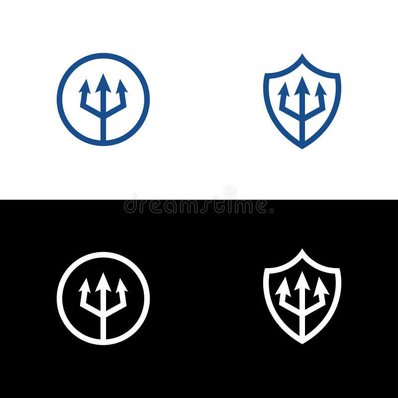 Trident Circle Stock Illustrations – 533 Trident Circle Stock ...