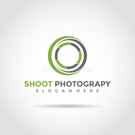 Circle Shutter Logo Design. Vector Illustration Eps.10 Stock Vector ...