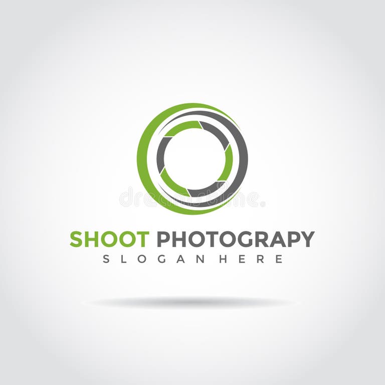 Circle Shutter Logo Design. Vector Illustration Eps.10 Stock Vector ...