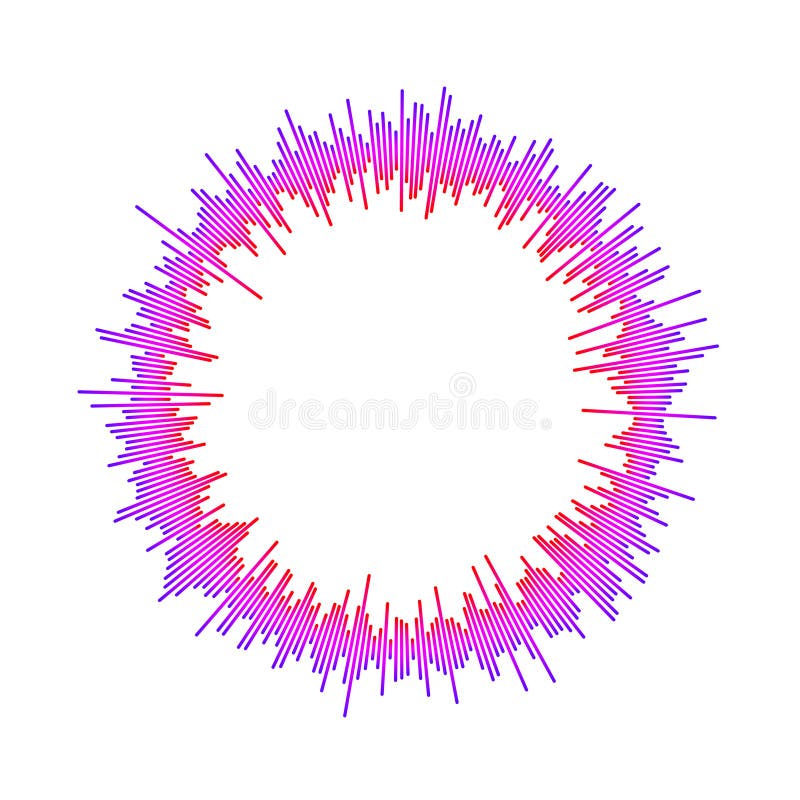 Soundwave Circle Stock Illustrations – 887 Soundwave Circle Stock ...