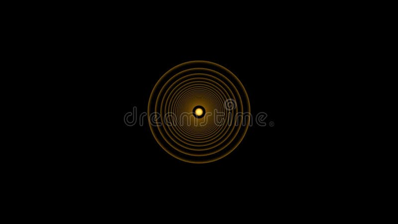 Circle Sphere Color Coil Acceleration Launch Digital Motion Graphics ...