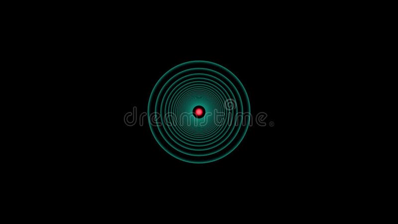 Circle Sphere Color Coil Acceleration Launch Digital Motion Graphics ...