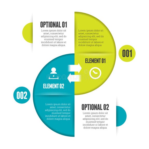 Infographic Split Circle Stock Illustrations – 1,094 Infographic Split ...