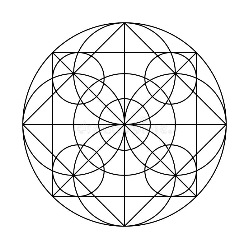 Sacred Geometry Vectors Stock Illustrations – 109 Sacred Geometry ...