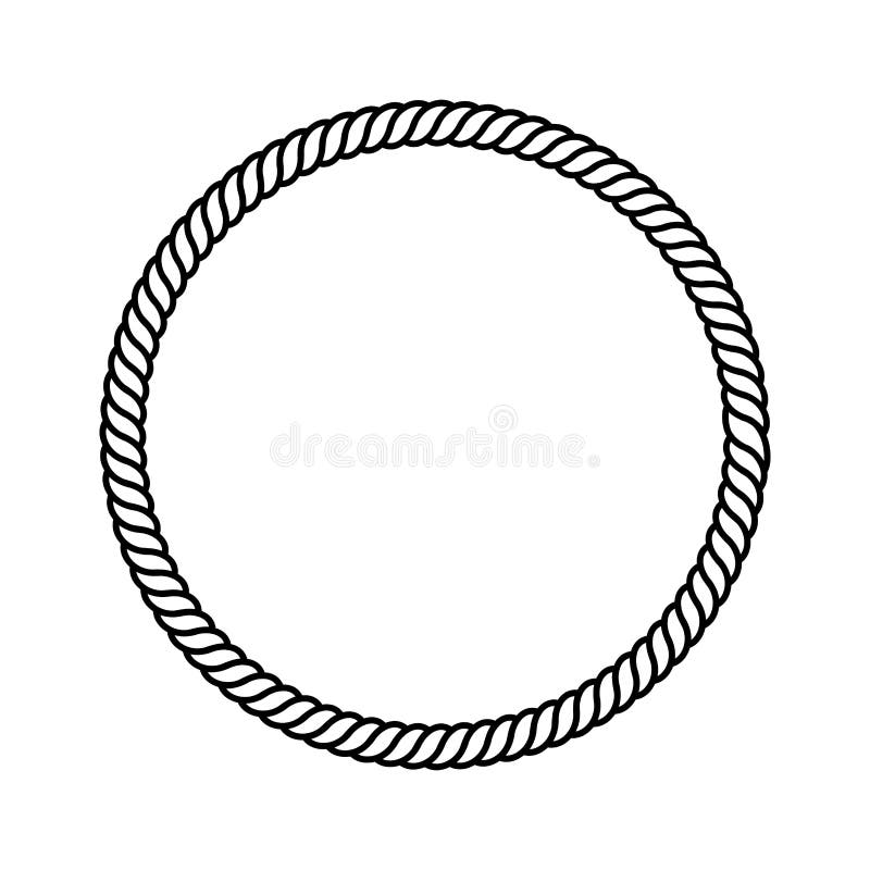 Circle Stamp Silhouette Icon Stock Vector - Illustration of ornament ...