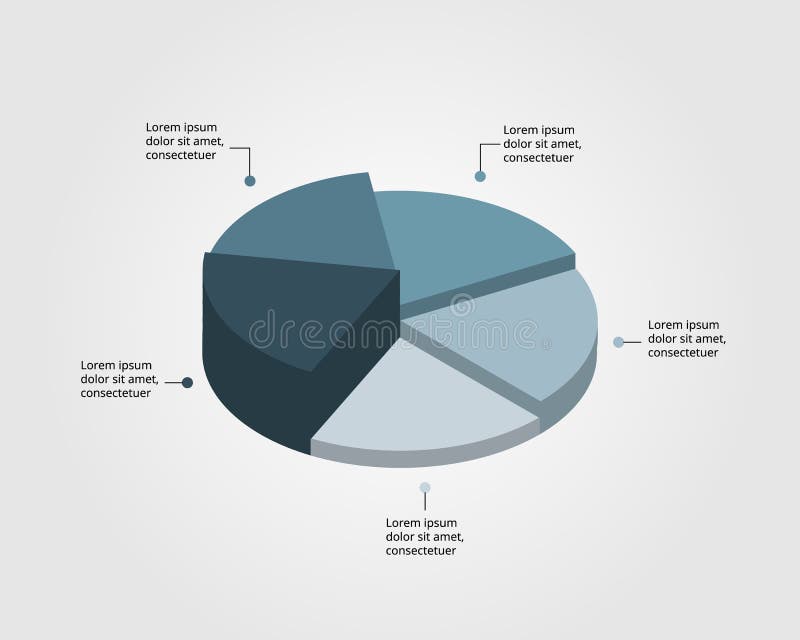 Step Circle Chart Template for Infographic for Presentation for 6 ...