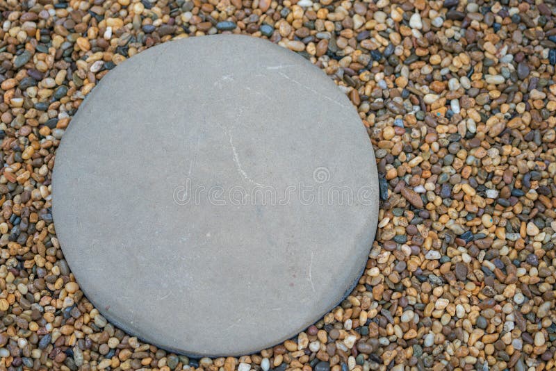 Circle Stone with Many Color Mini Stone Stock Photo - Image of circle ...