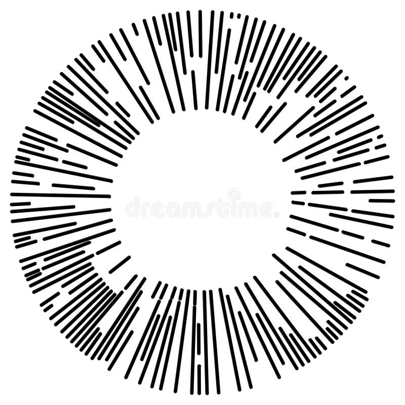 Circle of sun rays stock vector. Illustration of decoration - 323863967