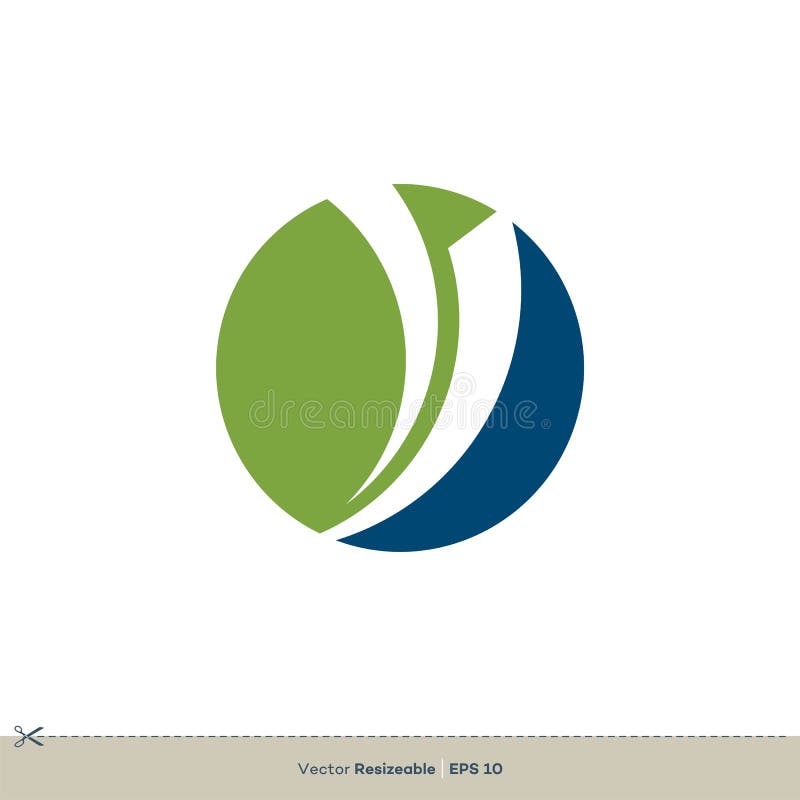 Circle Swoosh Icon Vector Logo Template Illustration Design. Vector EPS ...