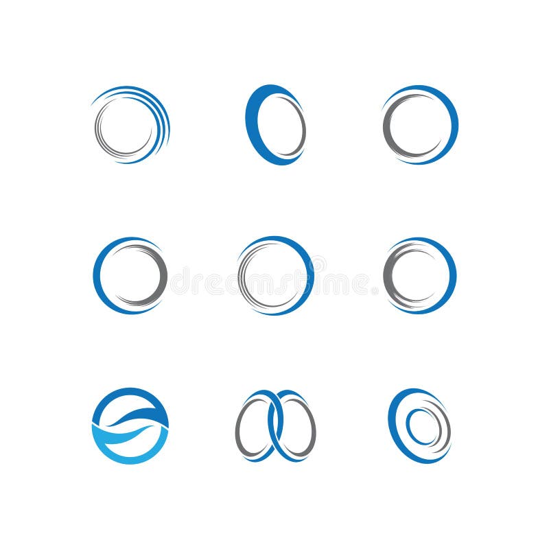 Circle symbol vector icon stock vector. Illustration of cleaning ...