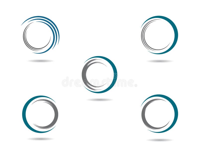 Circle symbol vector icon stock vector. Illustration of graphic - 165781000