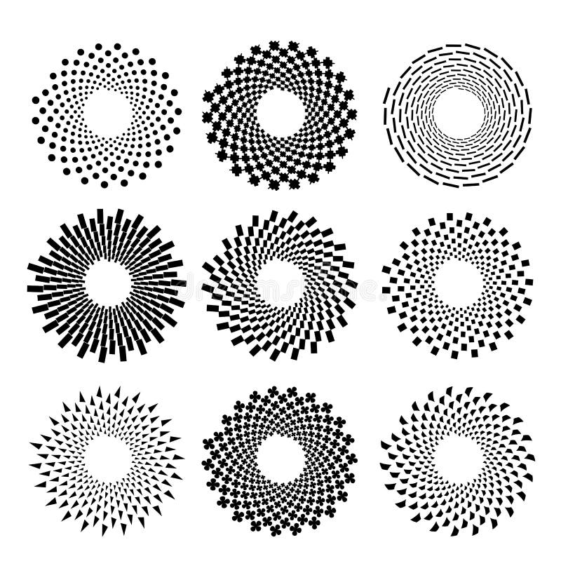 Circle Symbols stock vector. Illustration of page, icon - 57257415