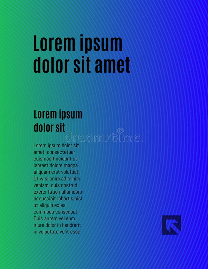 Circle Target Geometric Pattern, Center Vector Background with Text ...