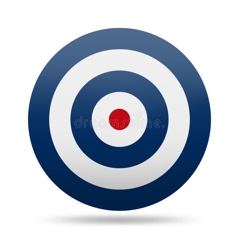 Circle Target stock illustration. Illustration of achievement - 39923576