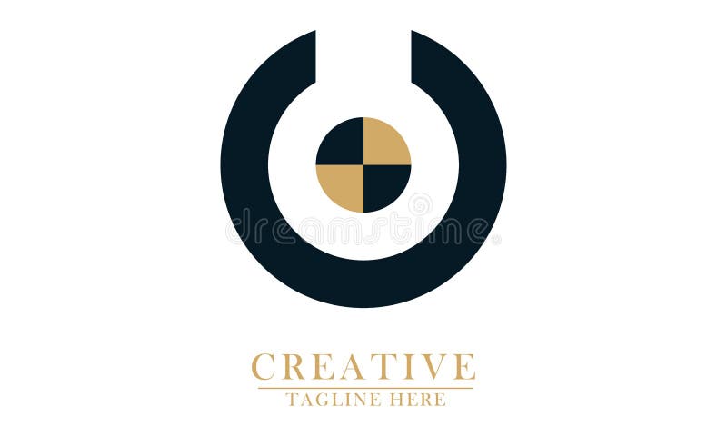 Circle for tech logo icon stock vector. Illustration of icon - 250306840