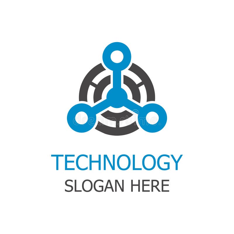 Technology - Vector Logo Template for Corporate Identity. Network ...