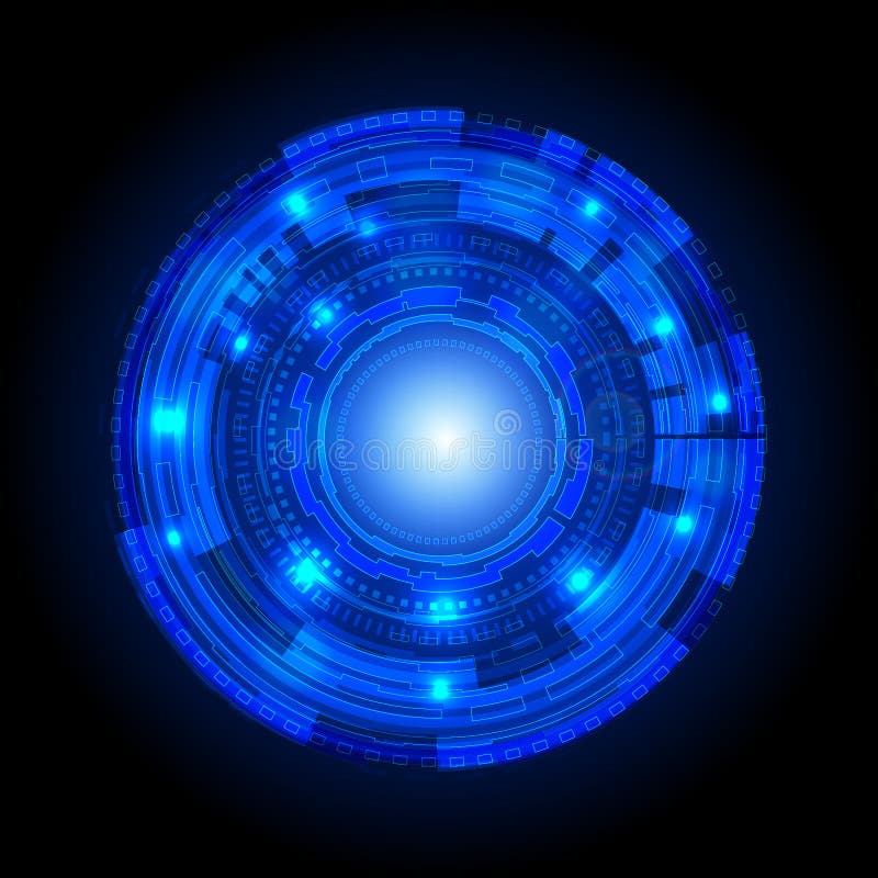 Technology Circle.1,circle Element, Featured, Sorted, Dotted Shadow ...