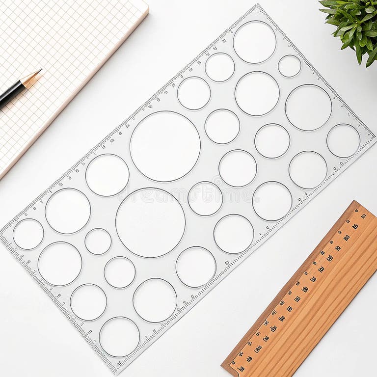 Circle Template Ruler Stock Illustrations – 1,502 Circle Template Ruler ...