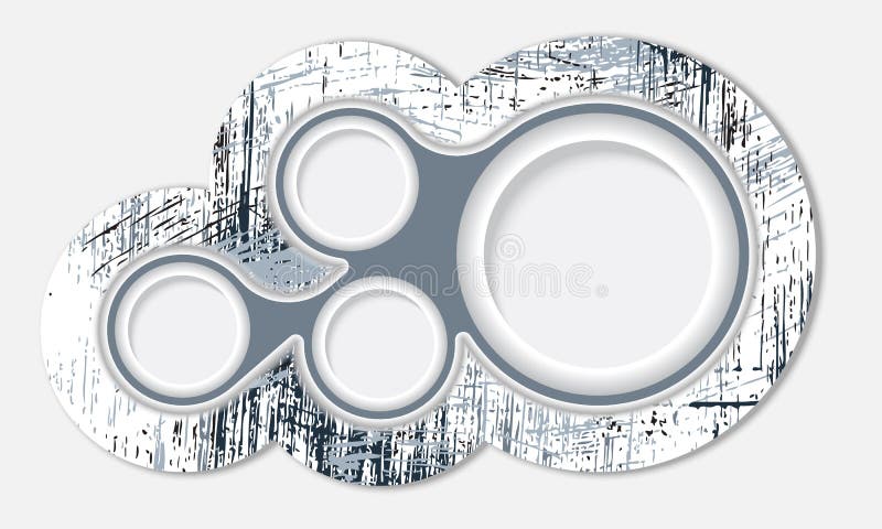 Circle text box stock vector. Illustration of bookmark - 33568171