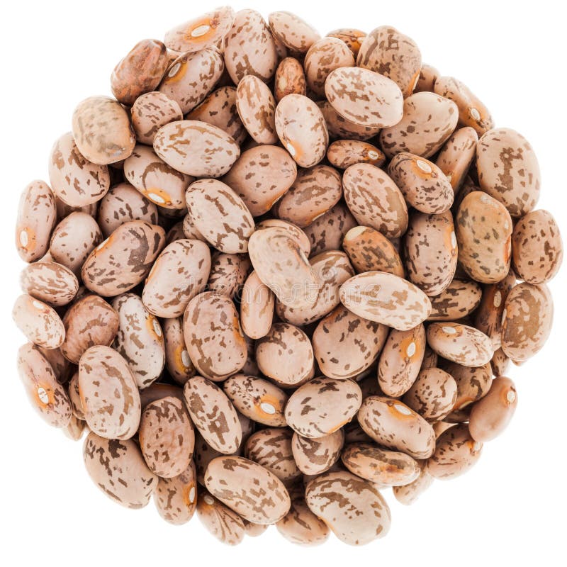 Circle Texture of Beige Big Beans Stock Photo - Image of grain, diet ...