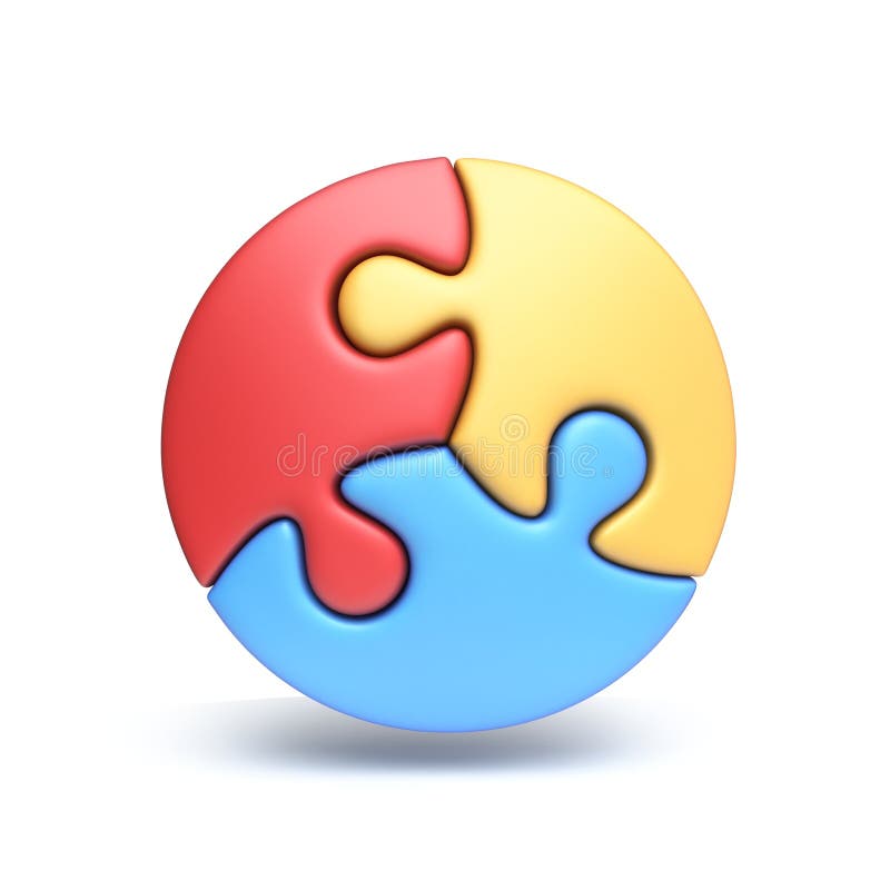 Three Piece Circle Stock Illustrations – 837 Three Piece Circle Stock ...