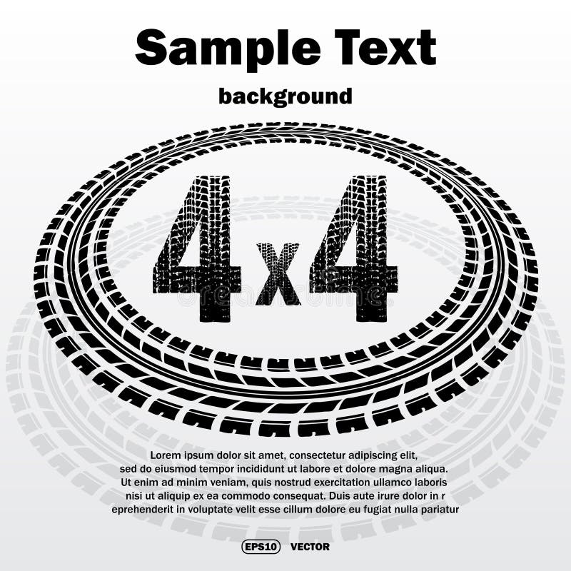 Tire Tracks Circle Stock Illustrations – 183 Tire Tracks Circle Stock ...