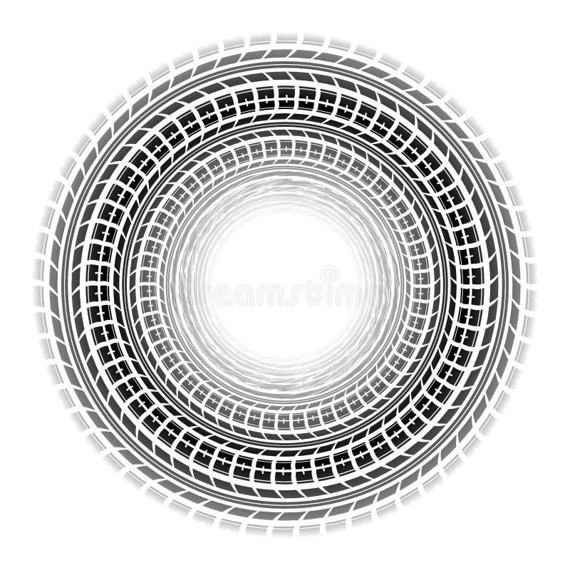 Tire Tracks Circle Stock Illustrations – 183 Tire Tracks Circle Stock ...