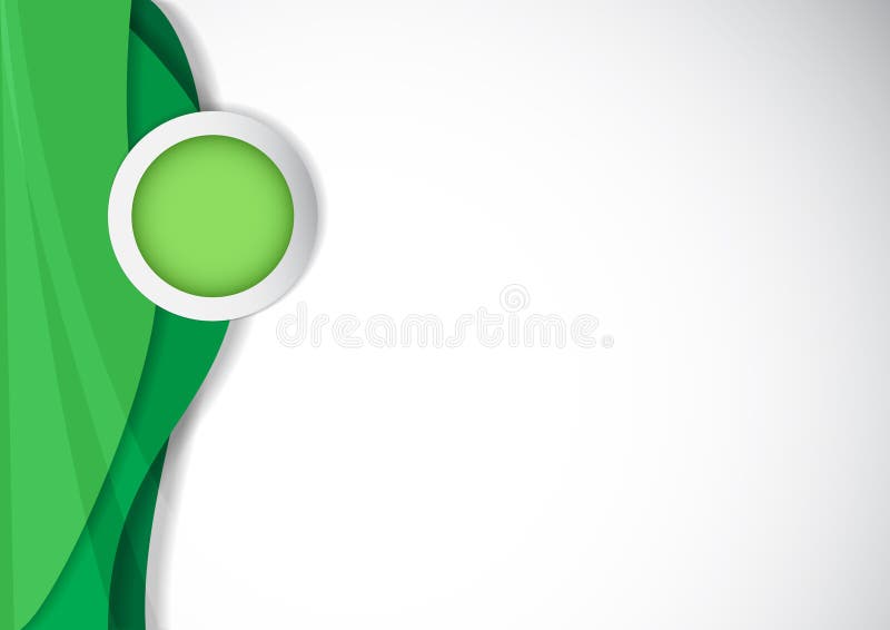 Circle for Topic and Green Background Stock Vector - Illustration of ...