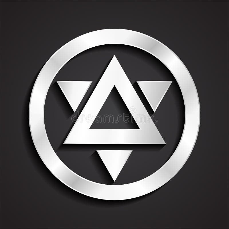 Triangels Symbols Stock Illustrations – 2 Triangels Symbols Stock ...