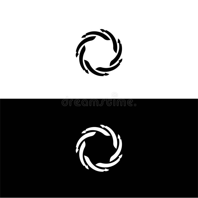 Circle Unique Vector Logo Template Design . Circle Icon Stock ...