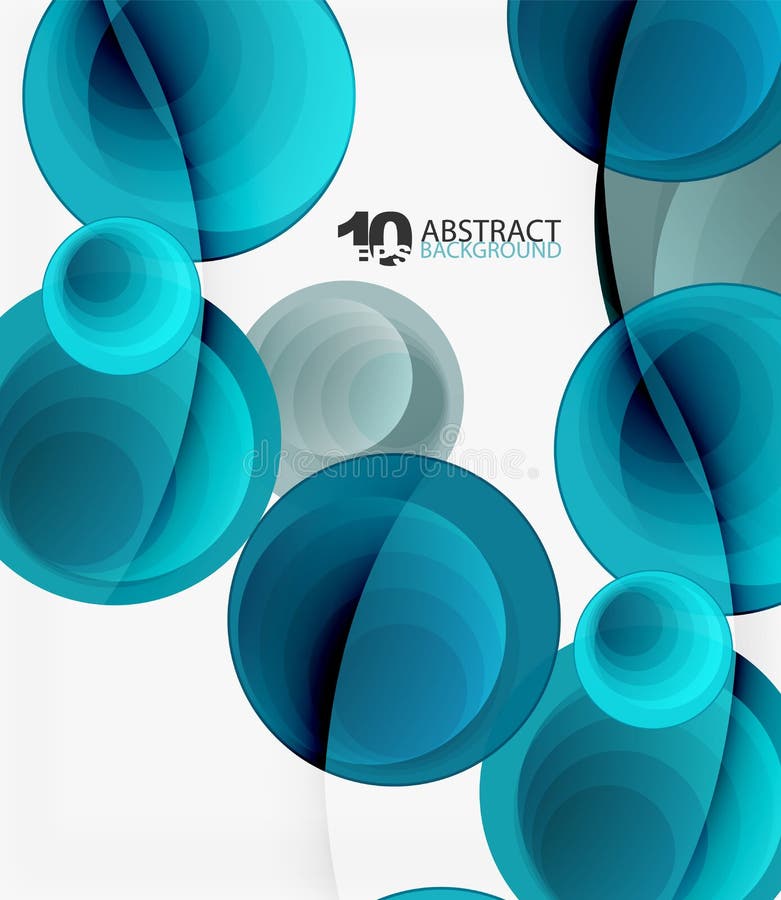 Circle vector background stock vector. Illustration of decorative ...