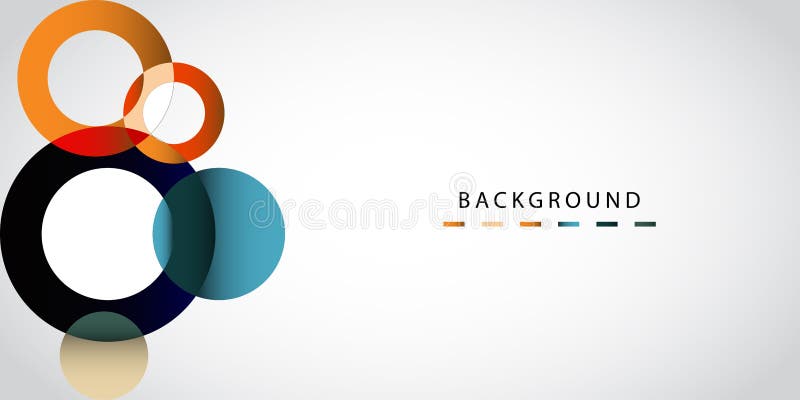 Circle Vector Design for Banner Print and Wallpaper Background Stock ...